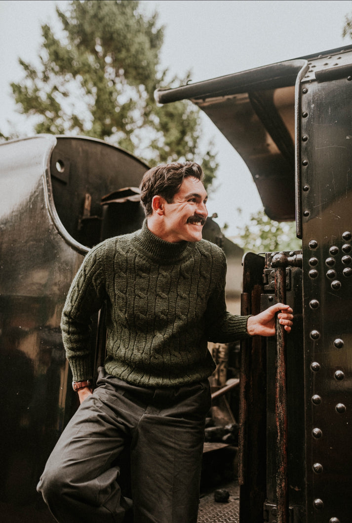 The Gibson Rollneck – Stanley Biggs Clothiers
